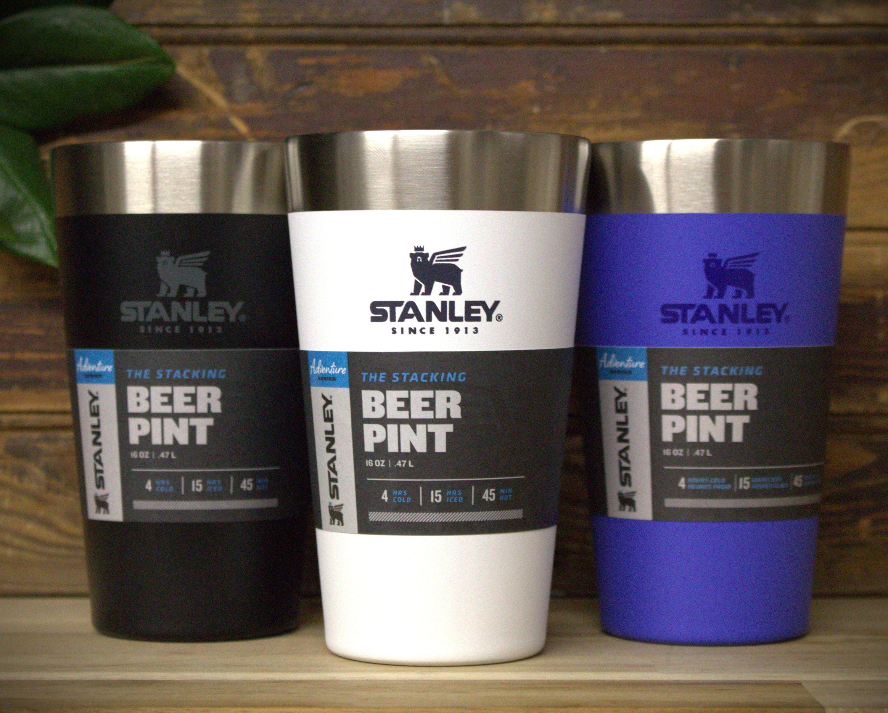 Stanley Custom Engraved 16oz Stackable Insulated Beer Pint ...